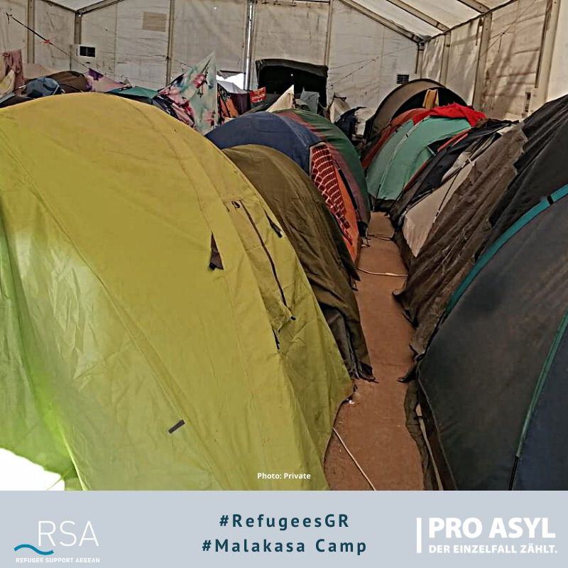 "In this place, we have to help ourselves!" - Malakasa Camp - R.S.A.