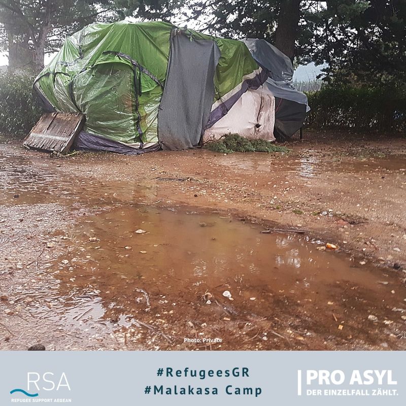 "In this place, we have to help ourselves!" - Malakasa Camp - R.S.A.