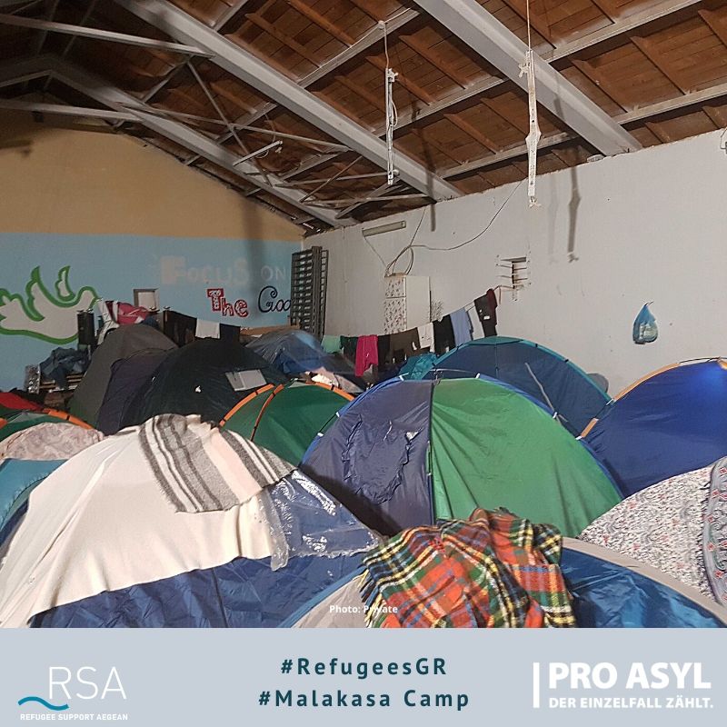 "In this place, we have to help ourselves!" - Malakasa Camp - R.S.A.