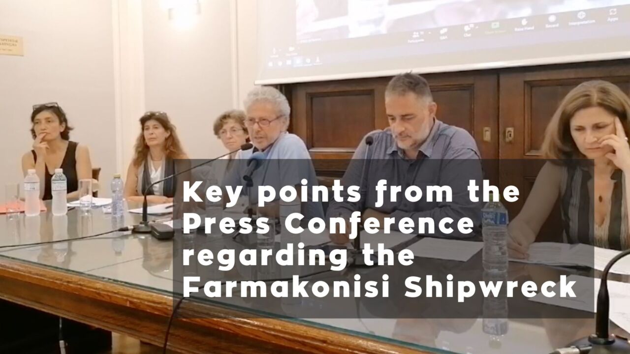 Key points from the Press Conference regarding Farmakonisi Shipwreck ...