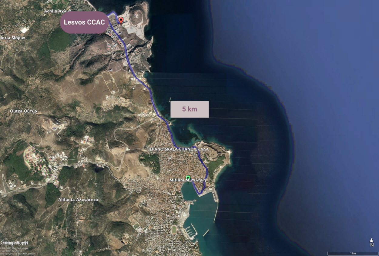 Lesvos CCAC (refugee camp/refugee hotspot) - R.S.A.